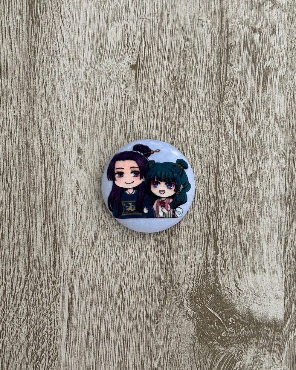 JinMao Diaries Fluffy Pin – Details by Ash